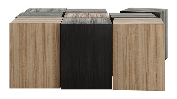 3D Box Coffee Table model - TurboSquid 1812005