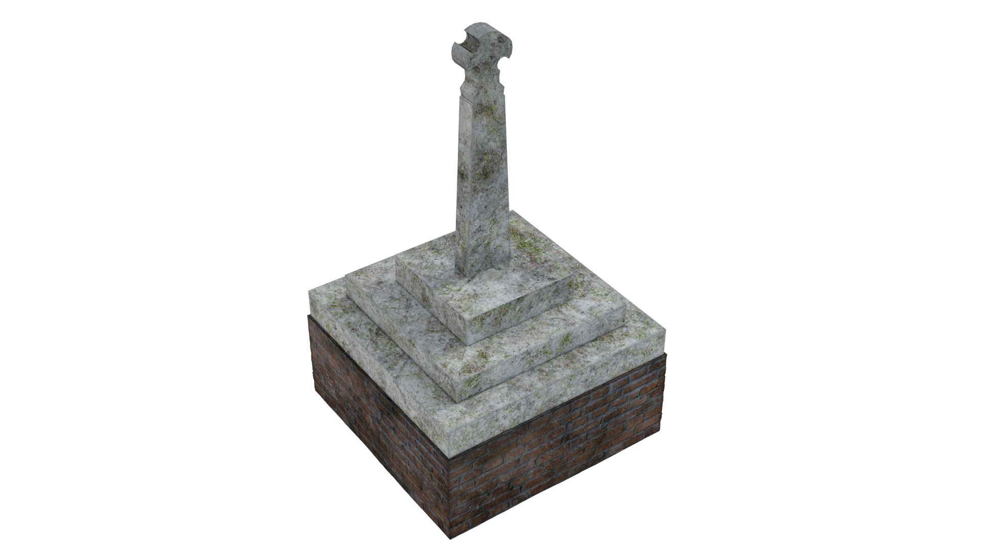 Memorials Tombstone 3D Model - TurboSquid 1846729