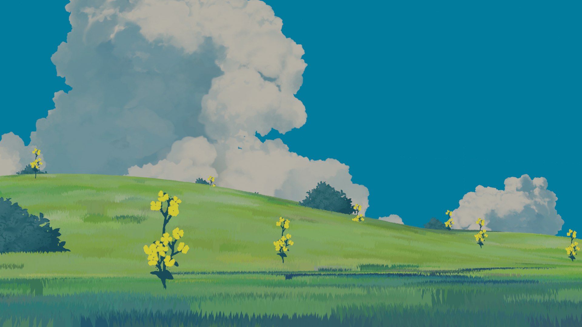 3D Ghibli Paysage - TurboSquid 2142856