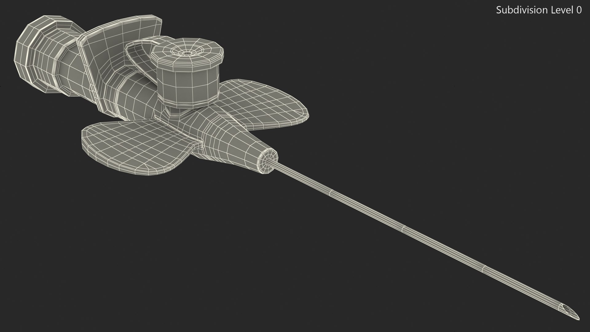 Injection Needle Syringe 3D Model - TurboSquid 1705053