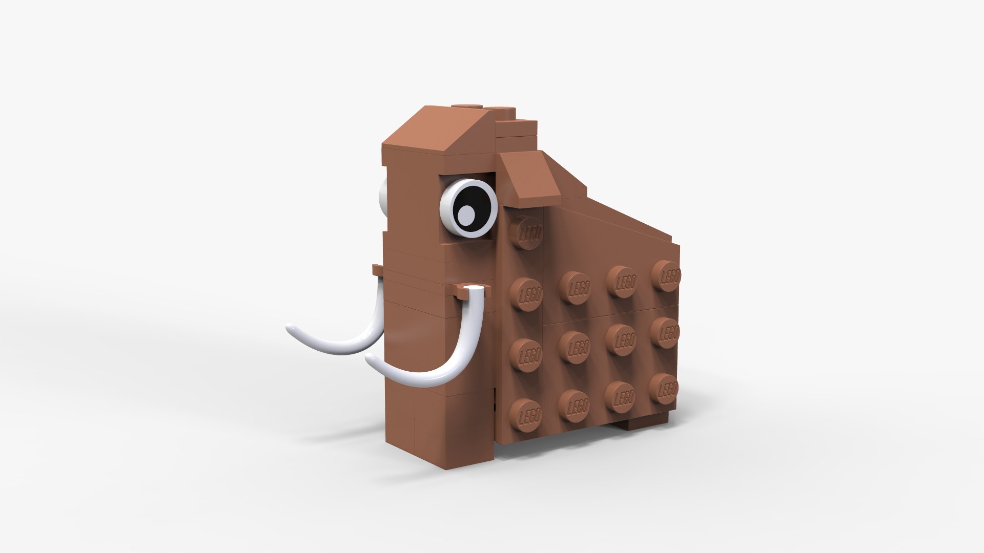 3D Model Lego Mammoth Animal - TurboSquid 1783072