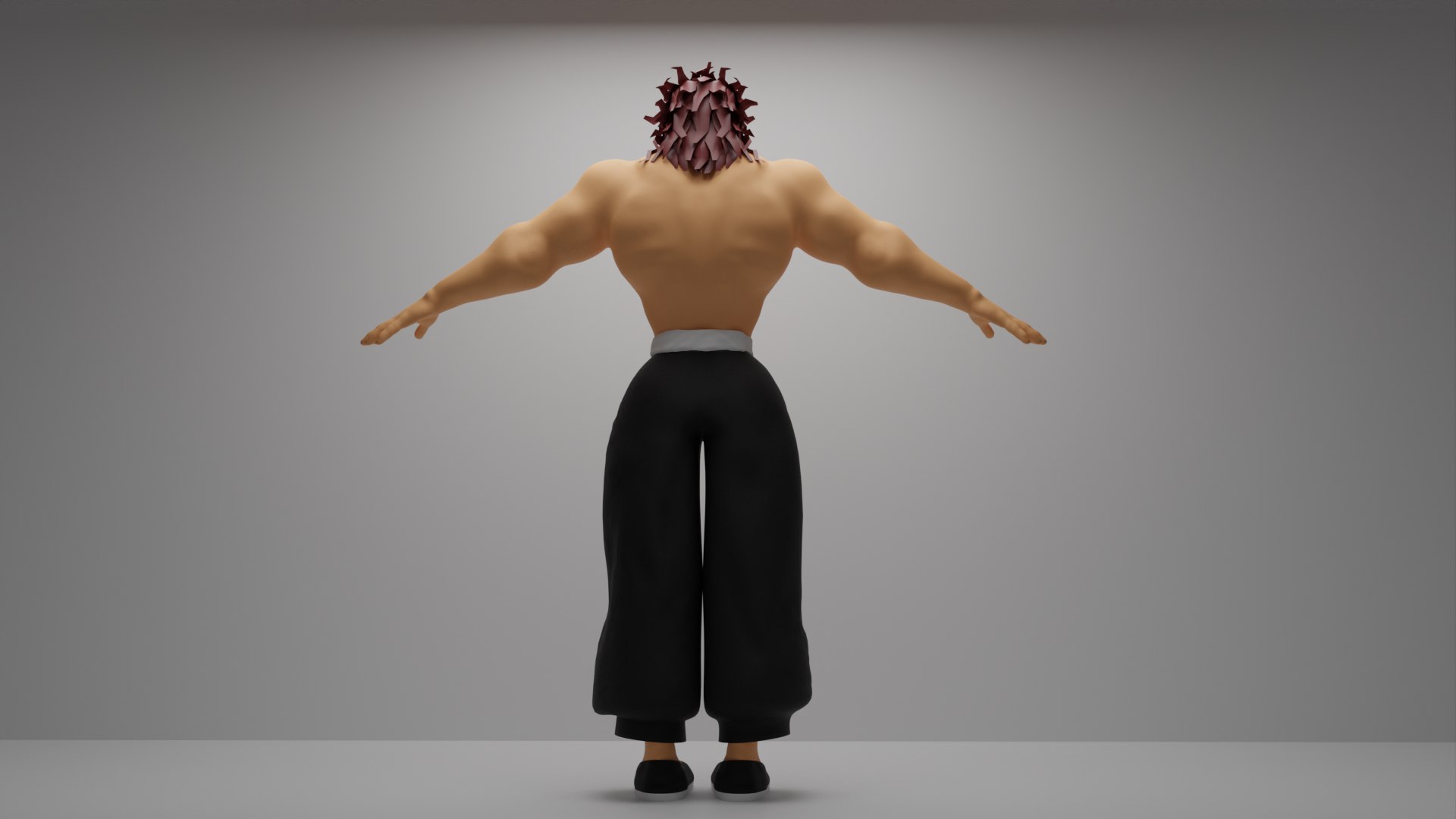 Yujiro Hanma - Rigged Full Body Face 3D Model - TurboSquid 2111632