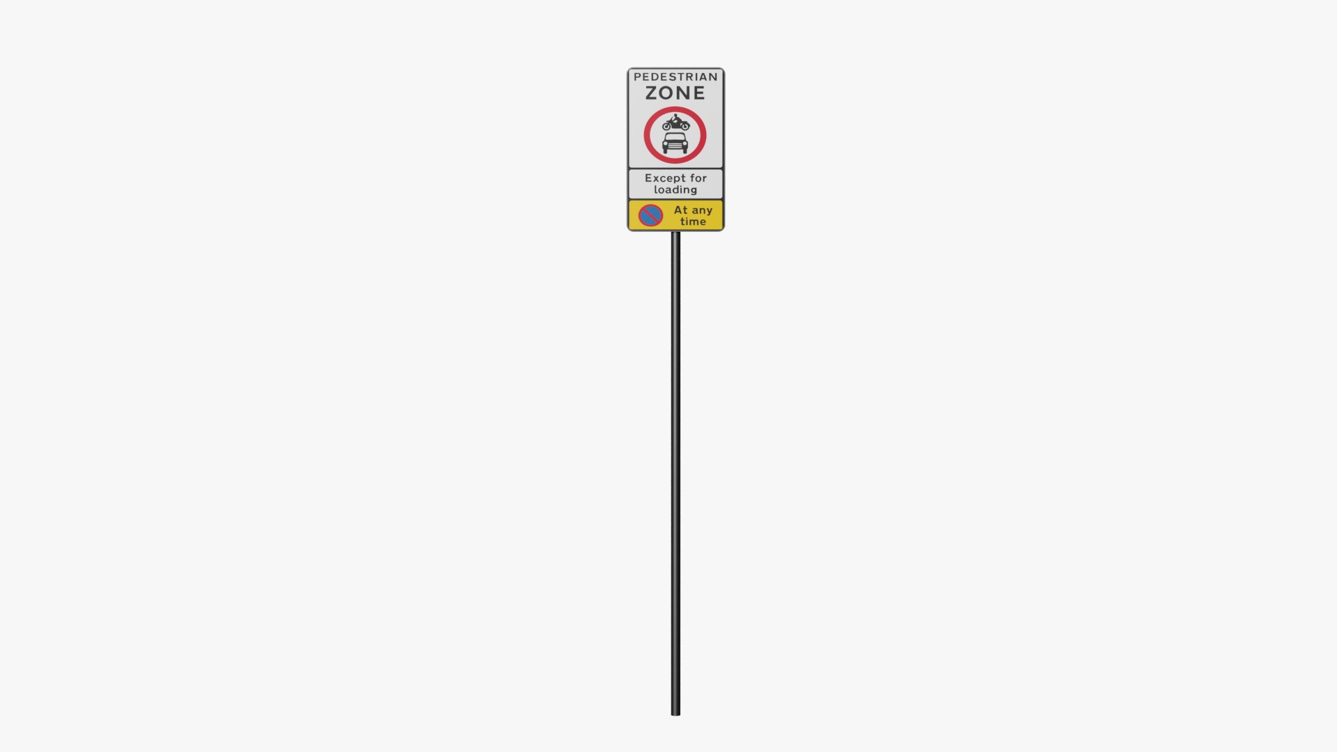 95 UK Traffic Road Signs Pack 3D Model - TurboSquid 1952212