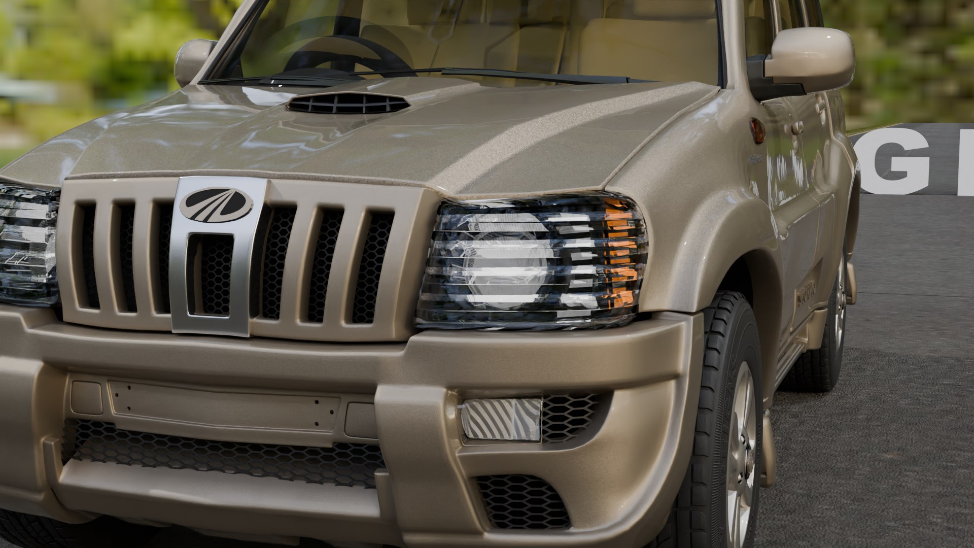 Mahindra Scorpio SUV model - TurboSquid 2179765
