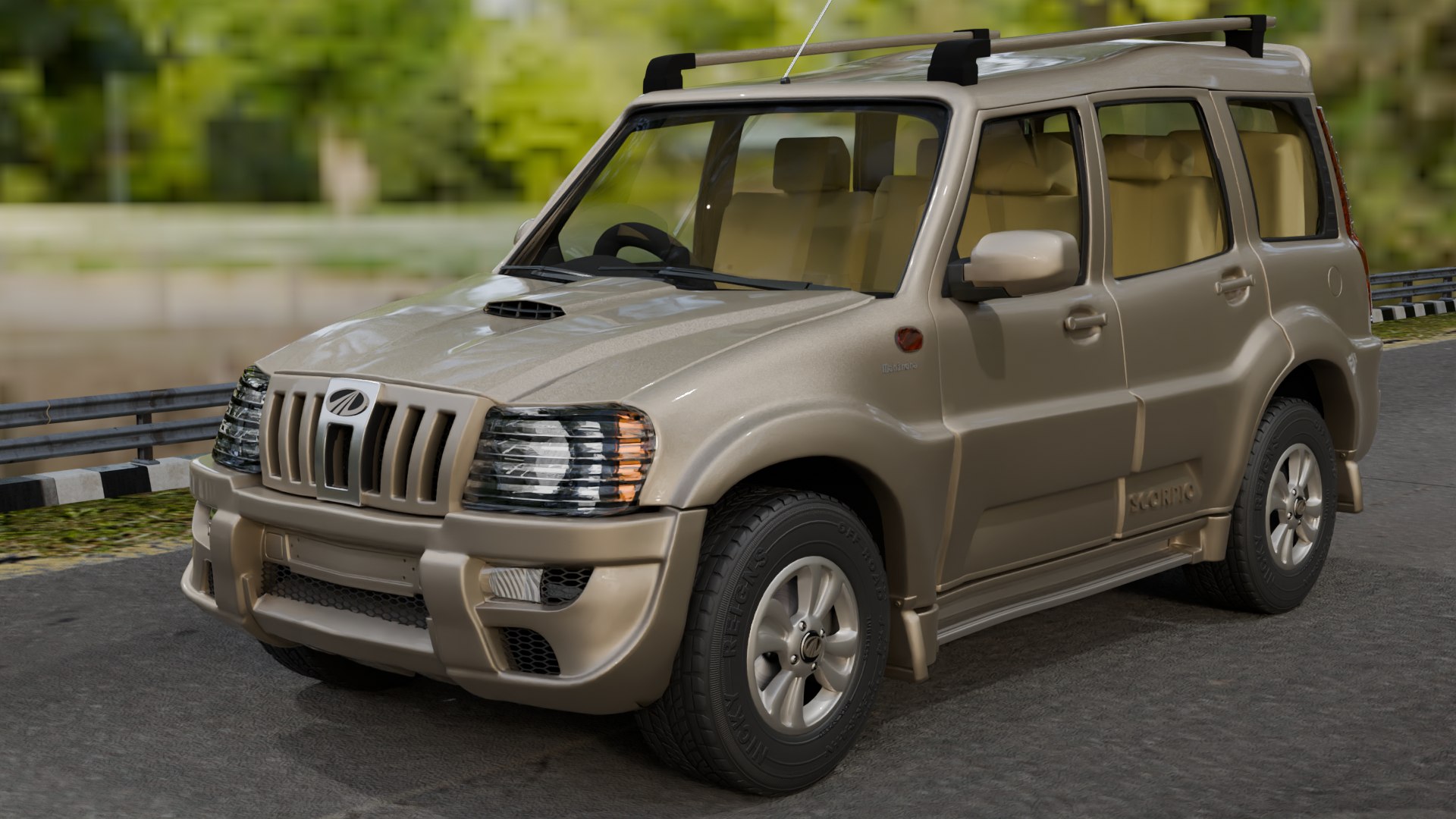 Mahindra Scorpio SUV model - TurboSquid 2179765