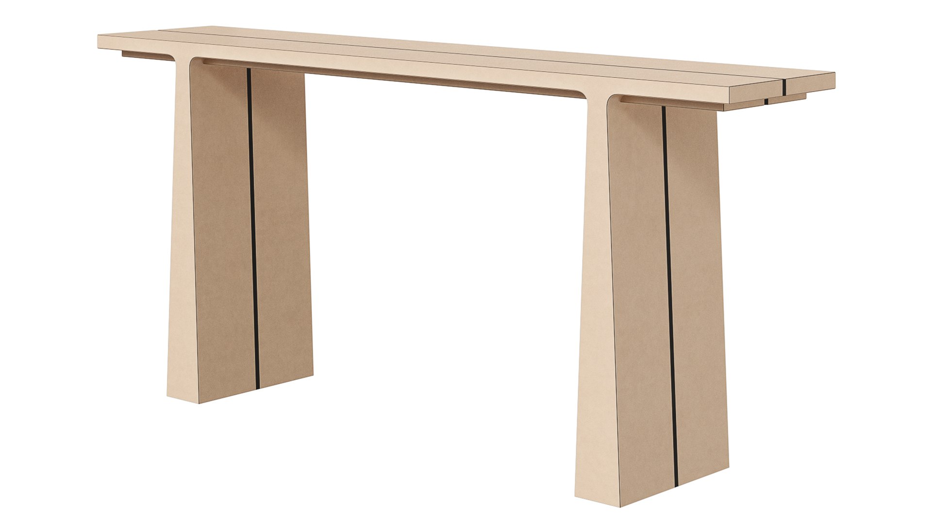 3D La Linea Console By Stephane Parmentier And GiobagnaraCorona - TurboSquid 2212376