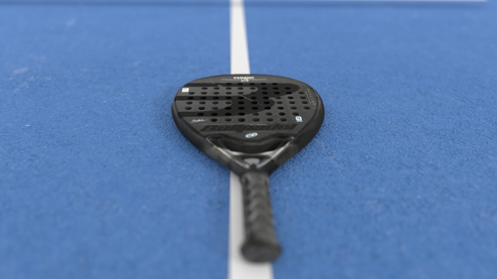 Padel - Sport Paddle Racket - BullPadel Hack Ltd Edition VR AR Low-poly ...