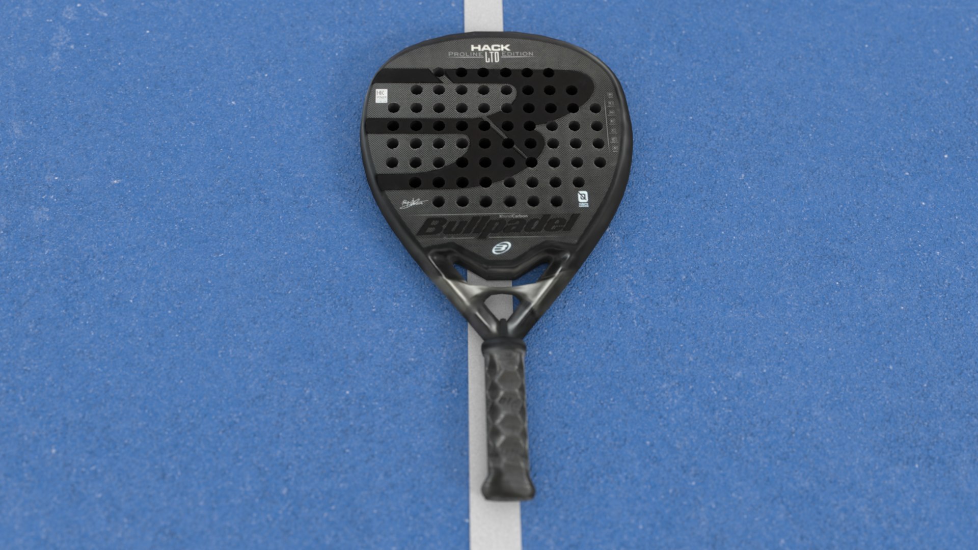 Padel - Sport Paddle Racket - BullPadel Hack Ltd Edition VR AR Low-poly ...