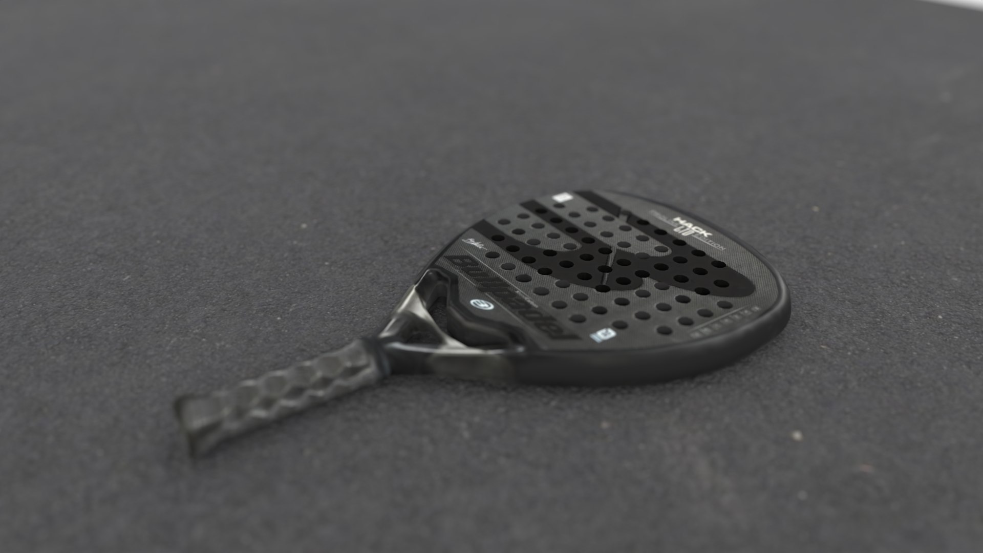 Padel - Sport Paddle Racket - BullPadel Hack Ltd Edition VR AR Low-poly ...