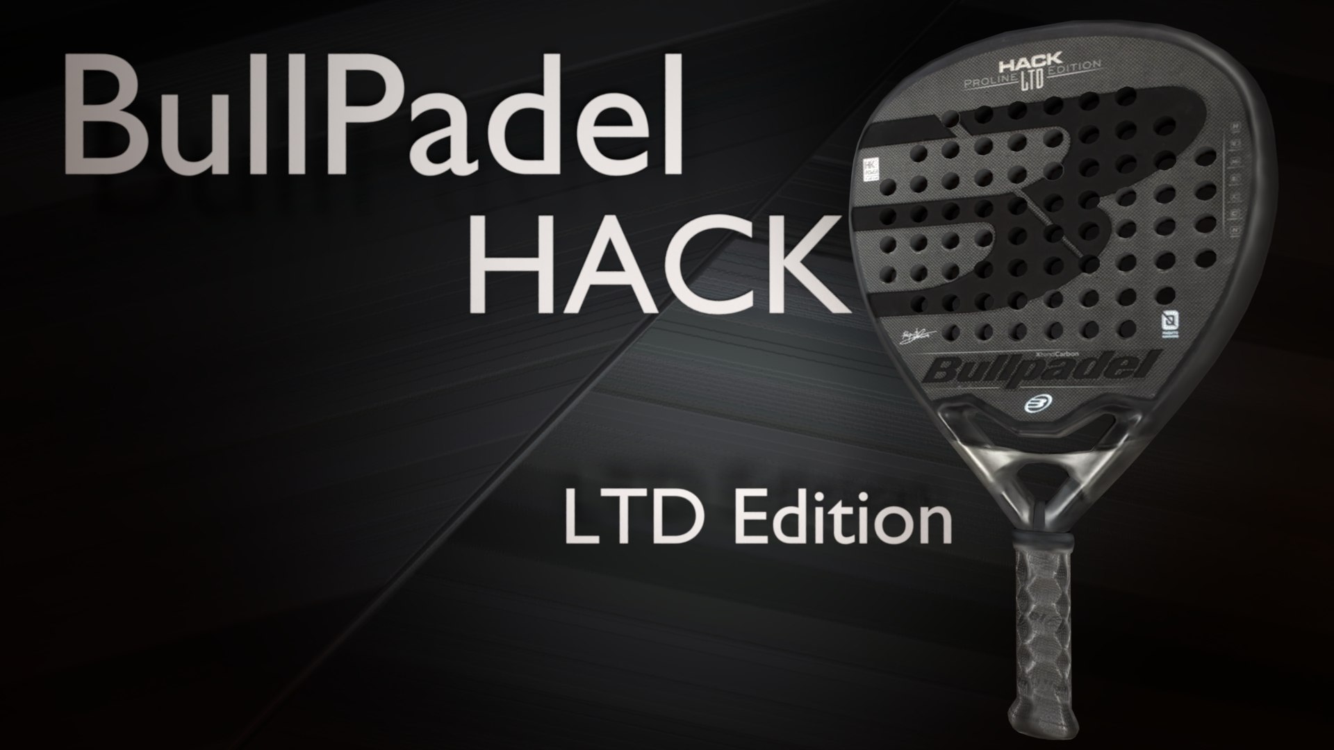 Padel - Sport Paddle Racket - BullPadel Hack Ltd Edition VR AR Low-poly ...