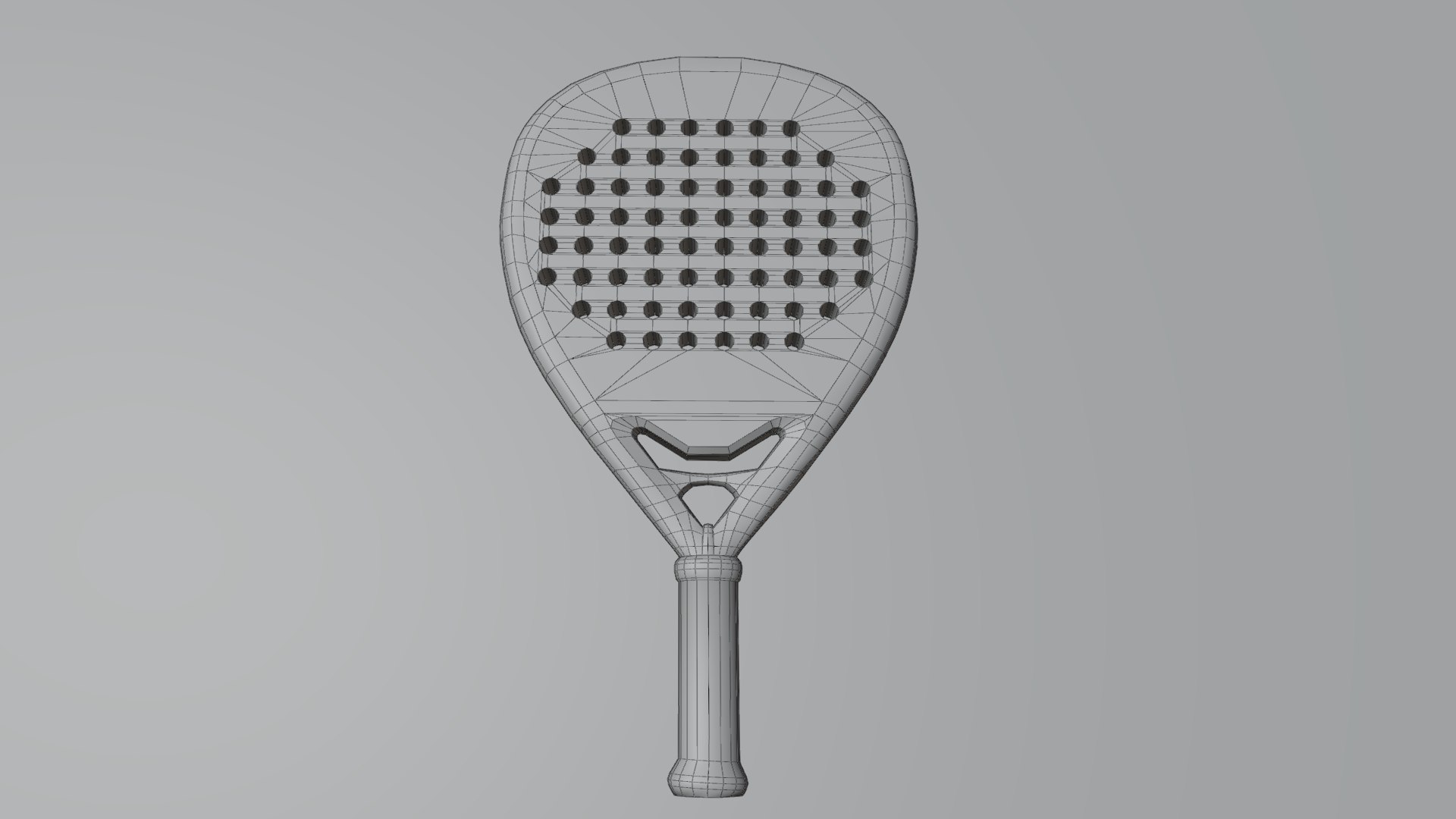 Padel - Sport Paddle Racket - BullPadel Hack Ltd Edition VR AR Low-poly ...