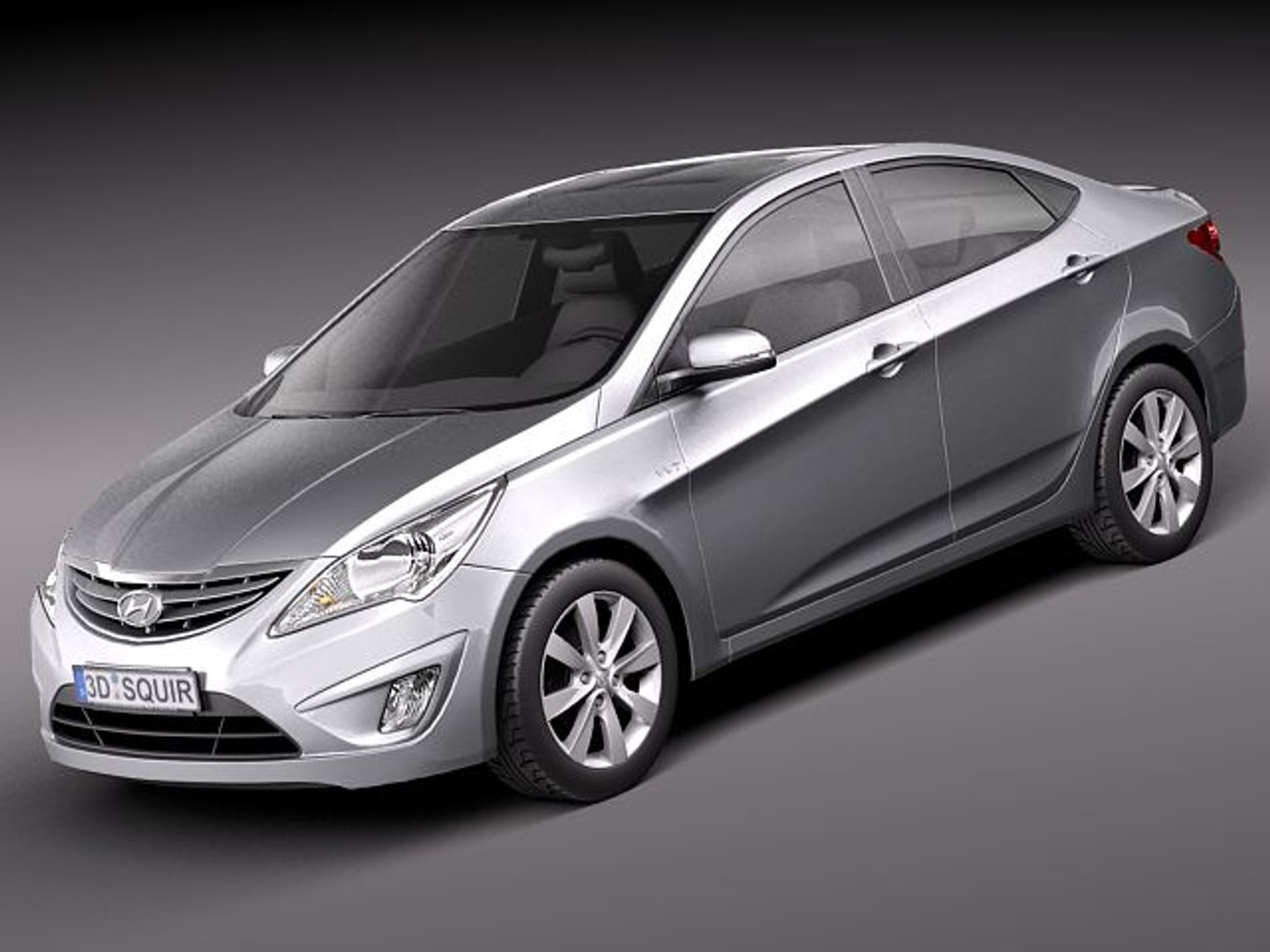 Hyundai Verna 2011 Sedan 3ds