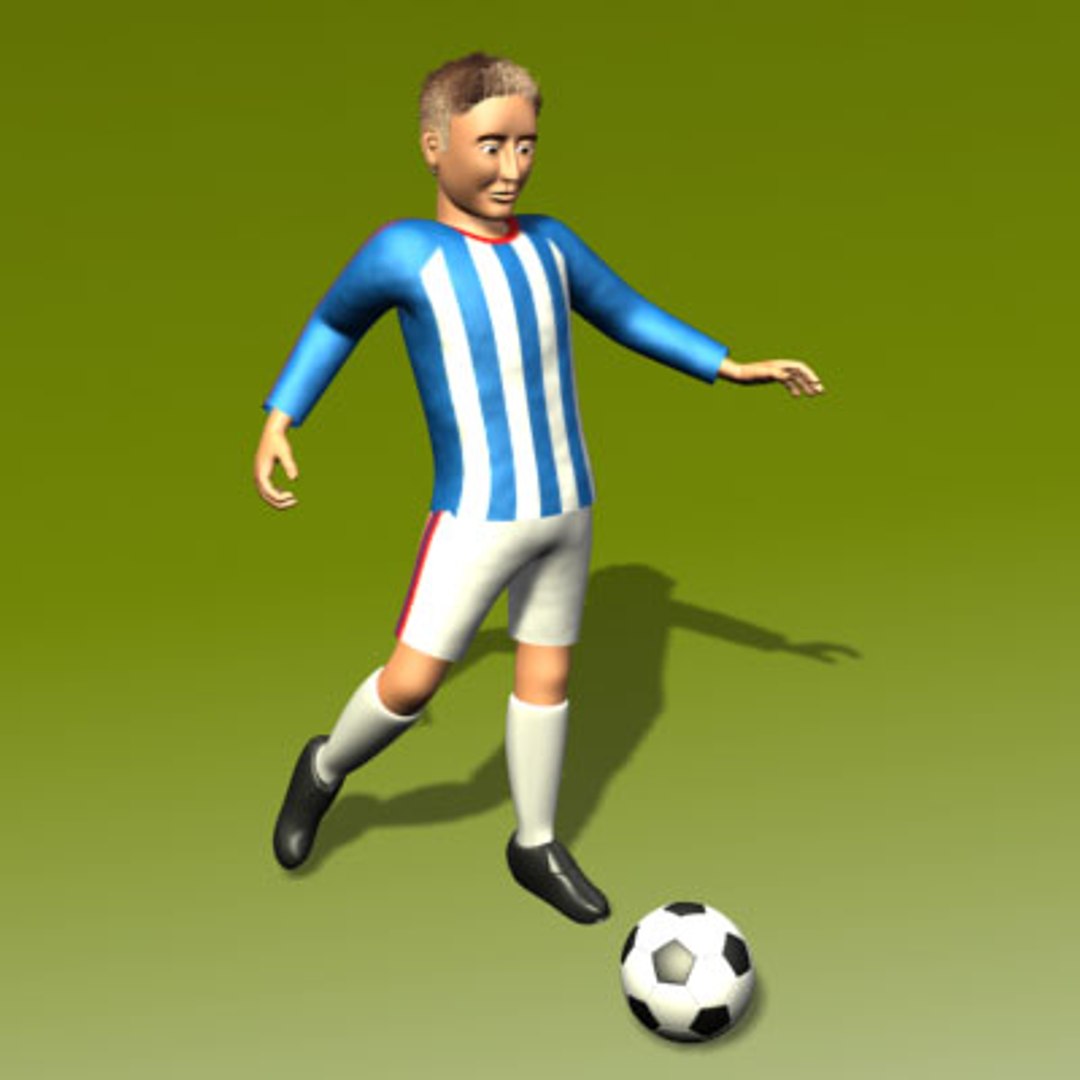Soccer Player 3d X