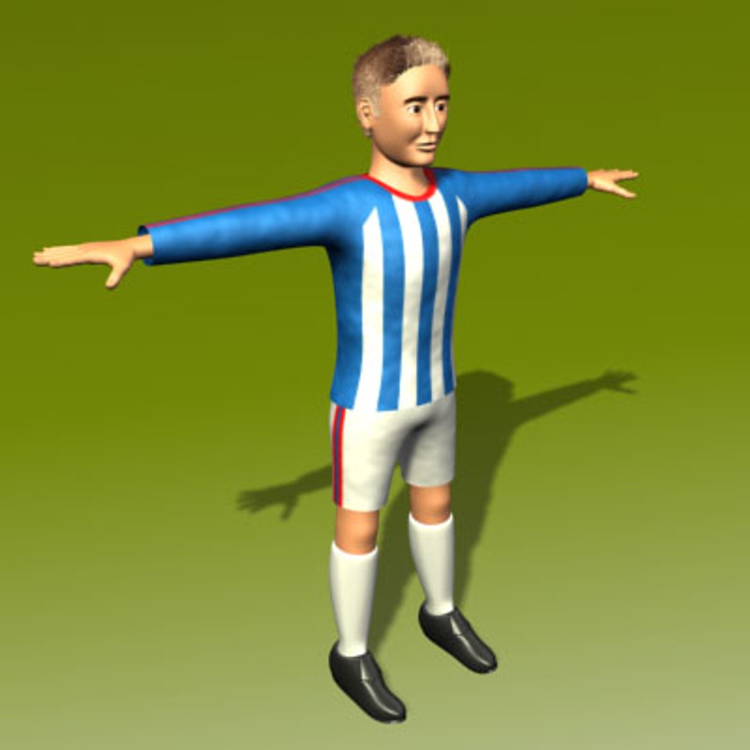 Soccer Player 3d X