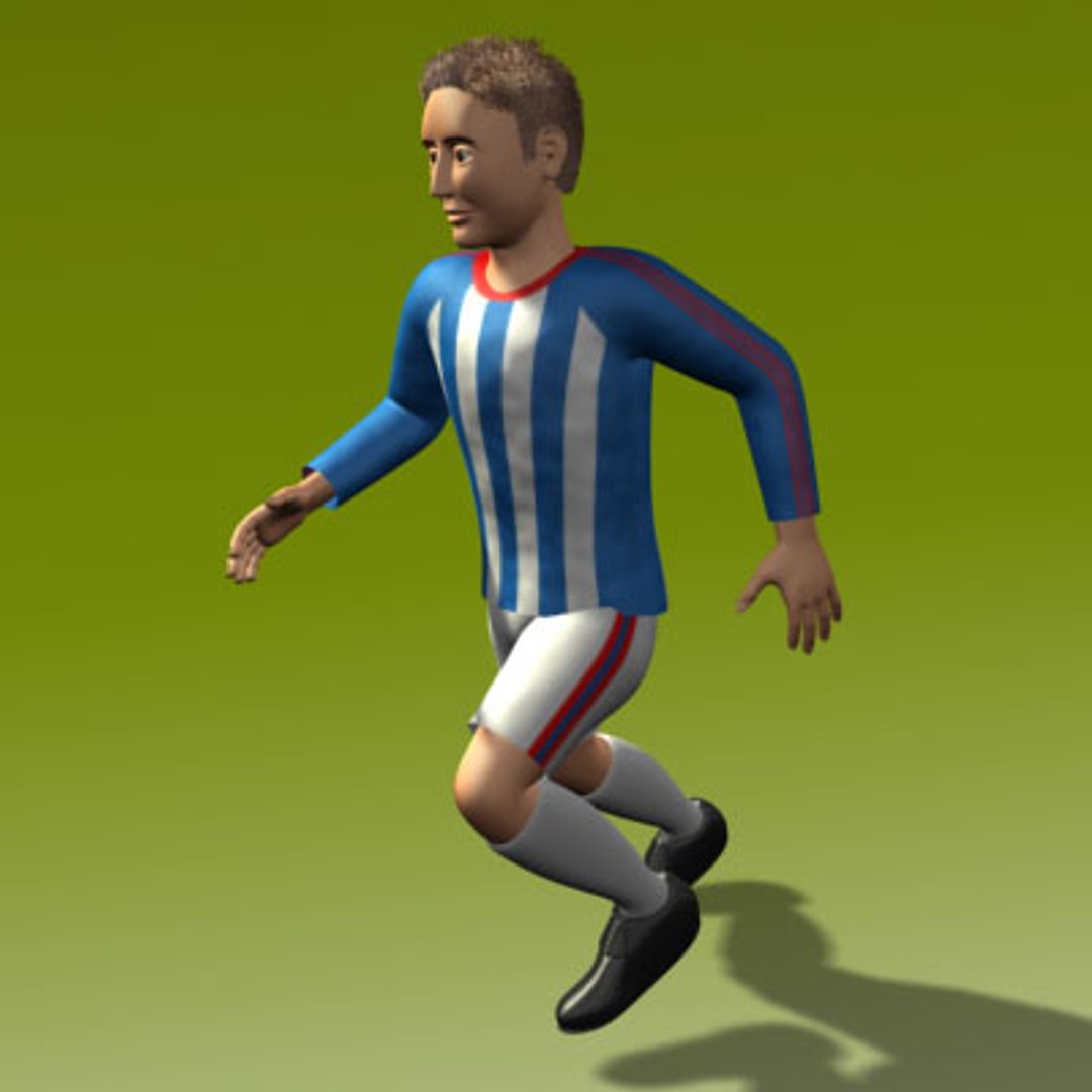 Soccer Player 3d X