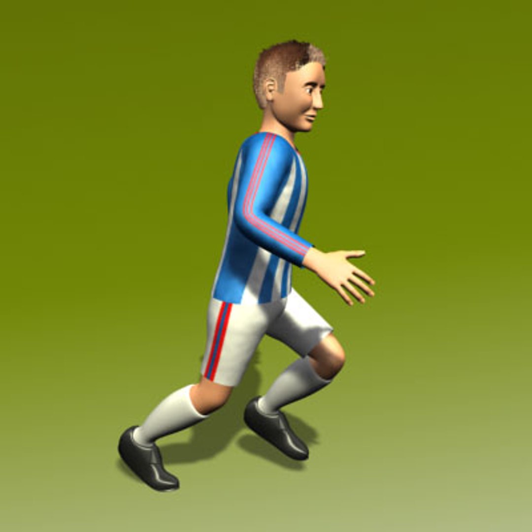 Soccer Player 3d X