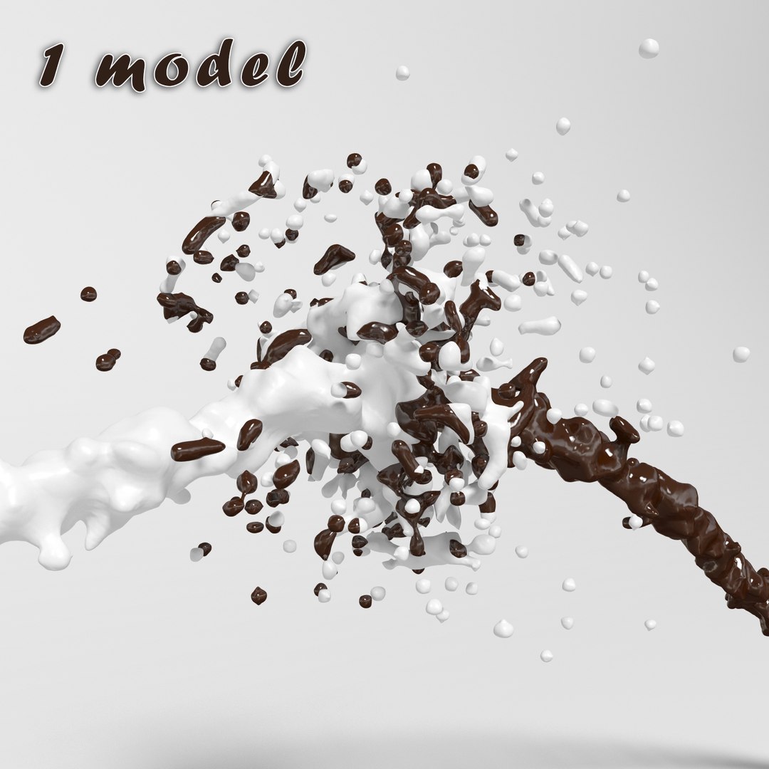 Splash 3d Model