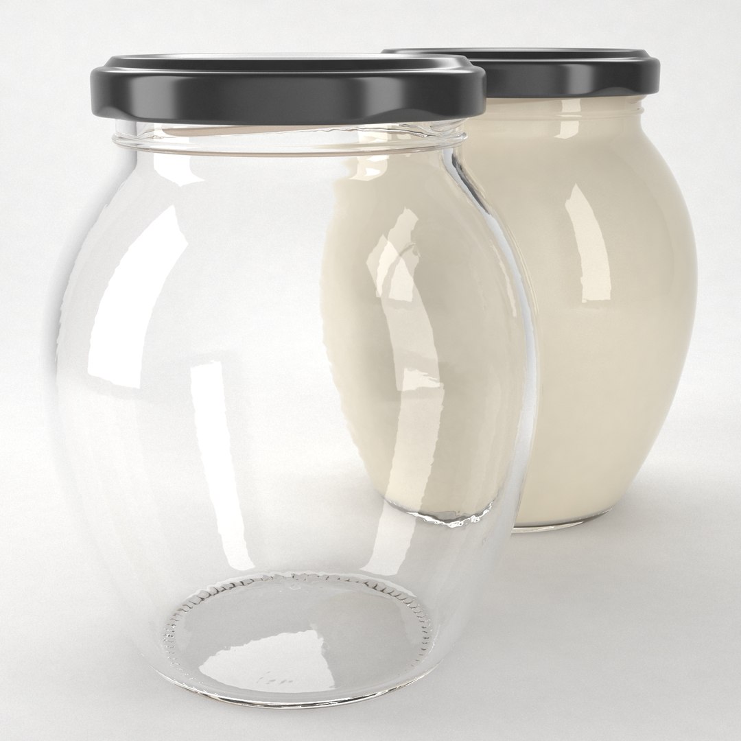 3D Model Jar Glass Type14 - TurboSquid 1637823