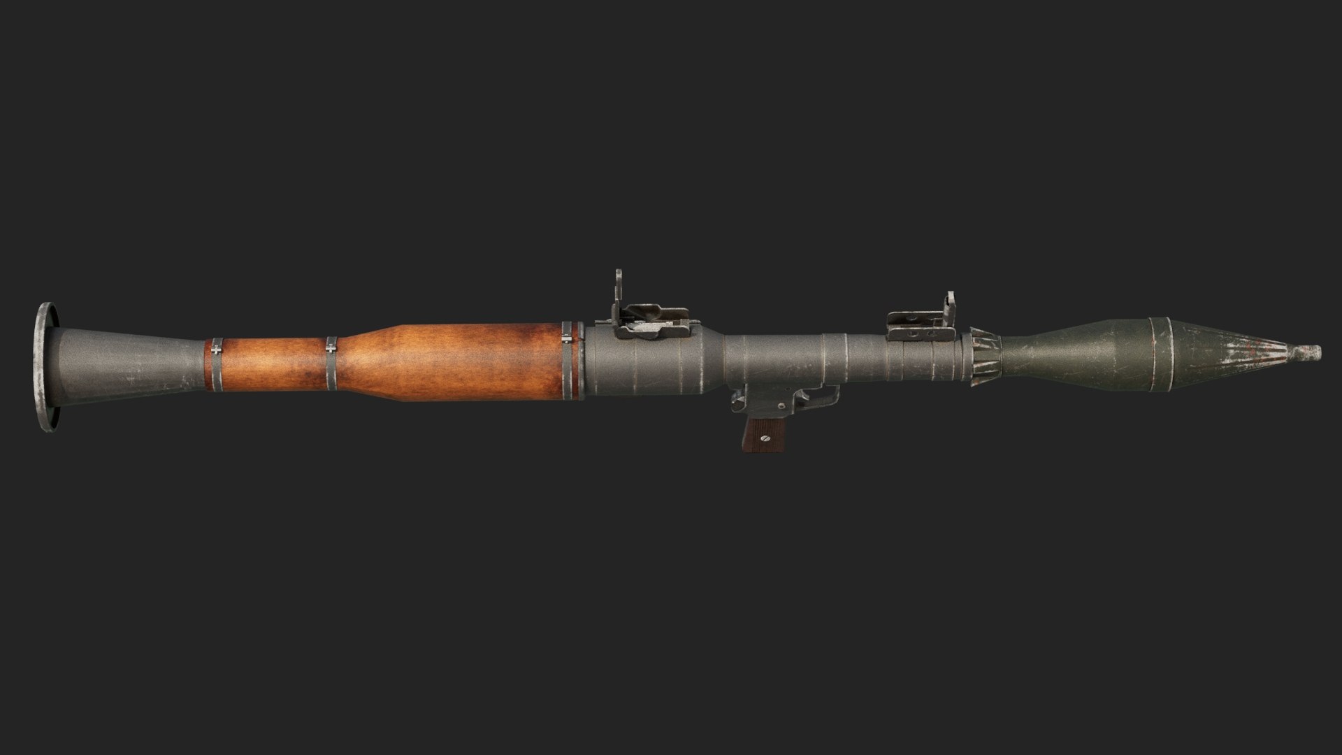 3D RPG-7 model - TurboSquid 2100794