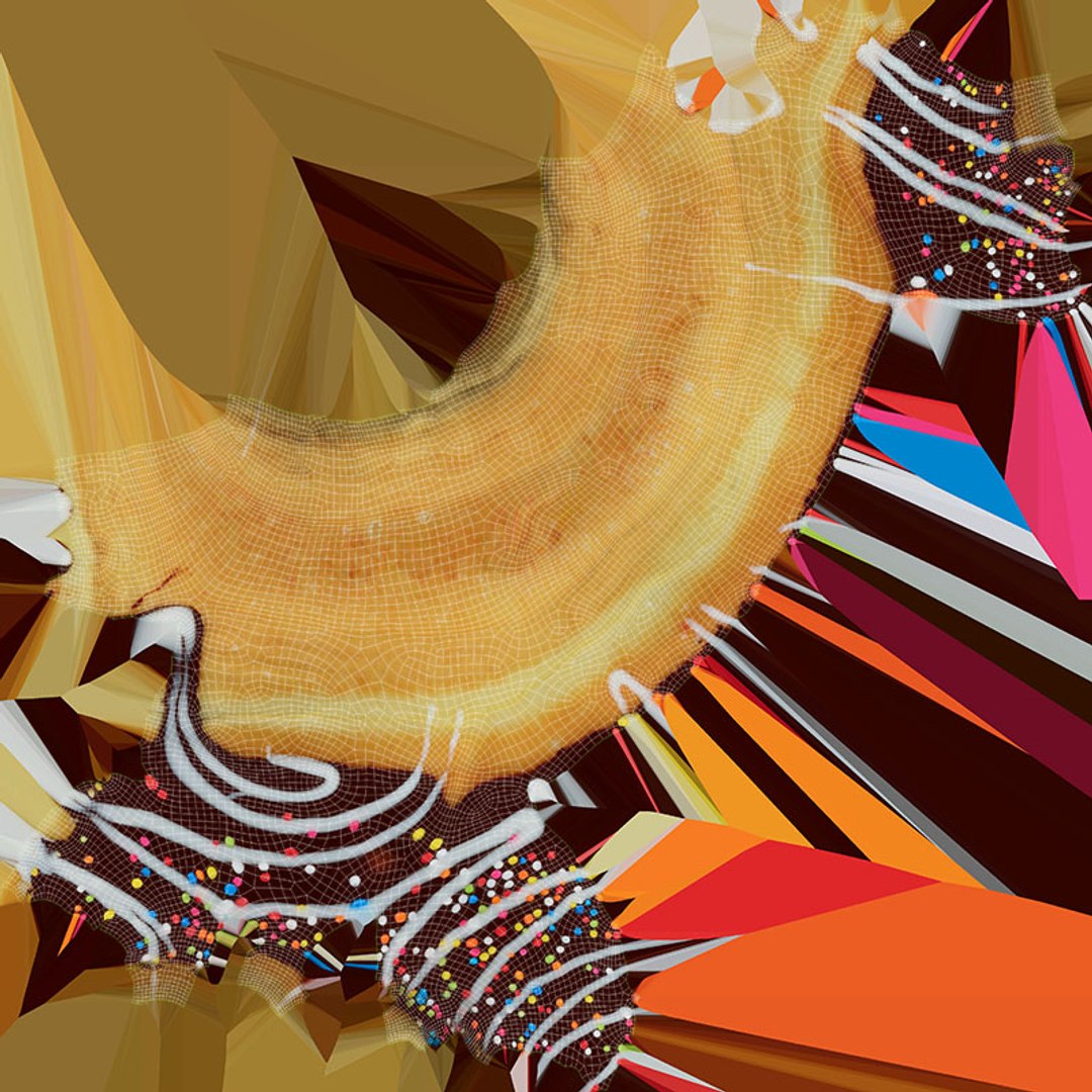 Wrapped Donuts 2 3D Model - TurboSquid 2185596