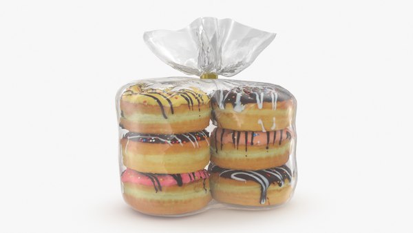 modelo 3d Donuts Envueltos 2 - TurboSquid 2185596