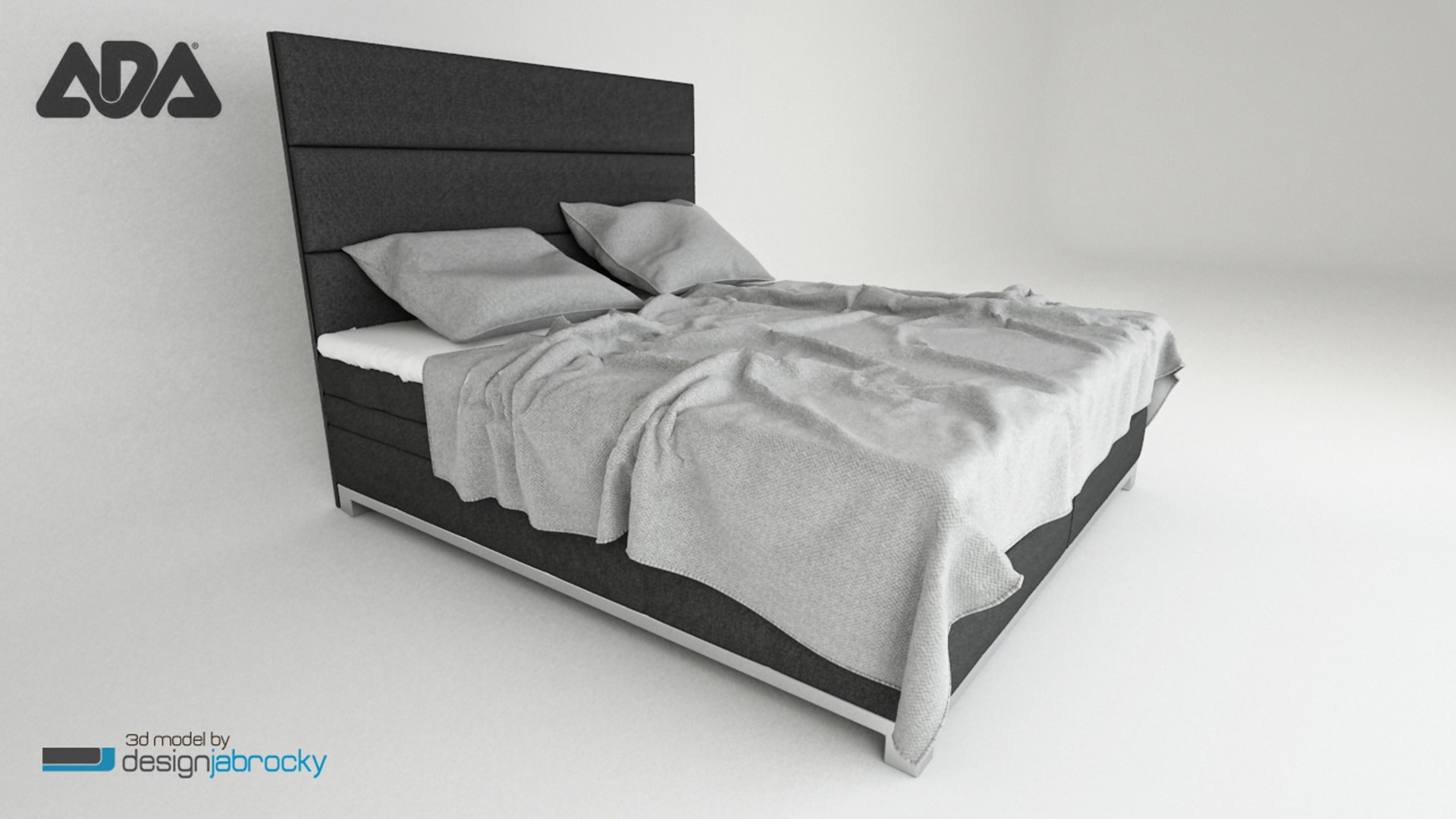 3d Realistic Bed Ada