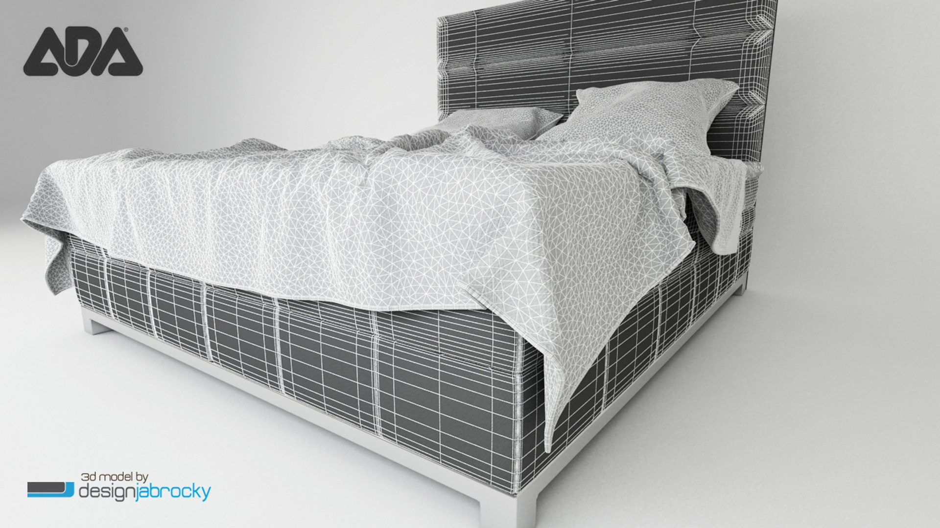 3d Realistic Bed Ada