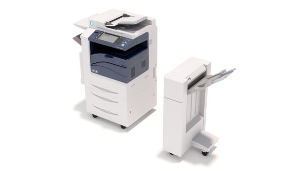 modelo 3d Dispositivo multifunción Xerox Altalink - TurboSquid 2318345
