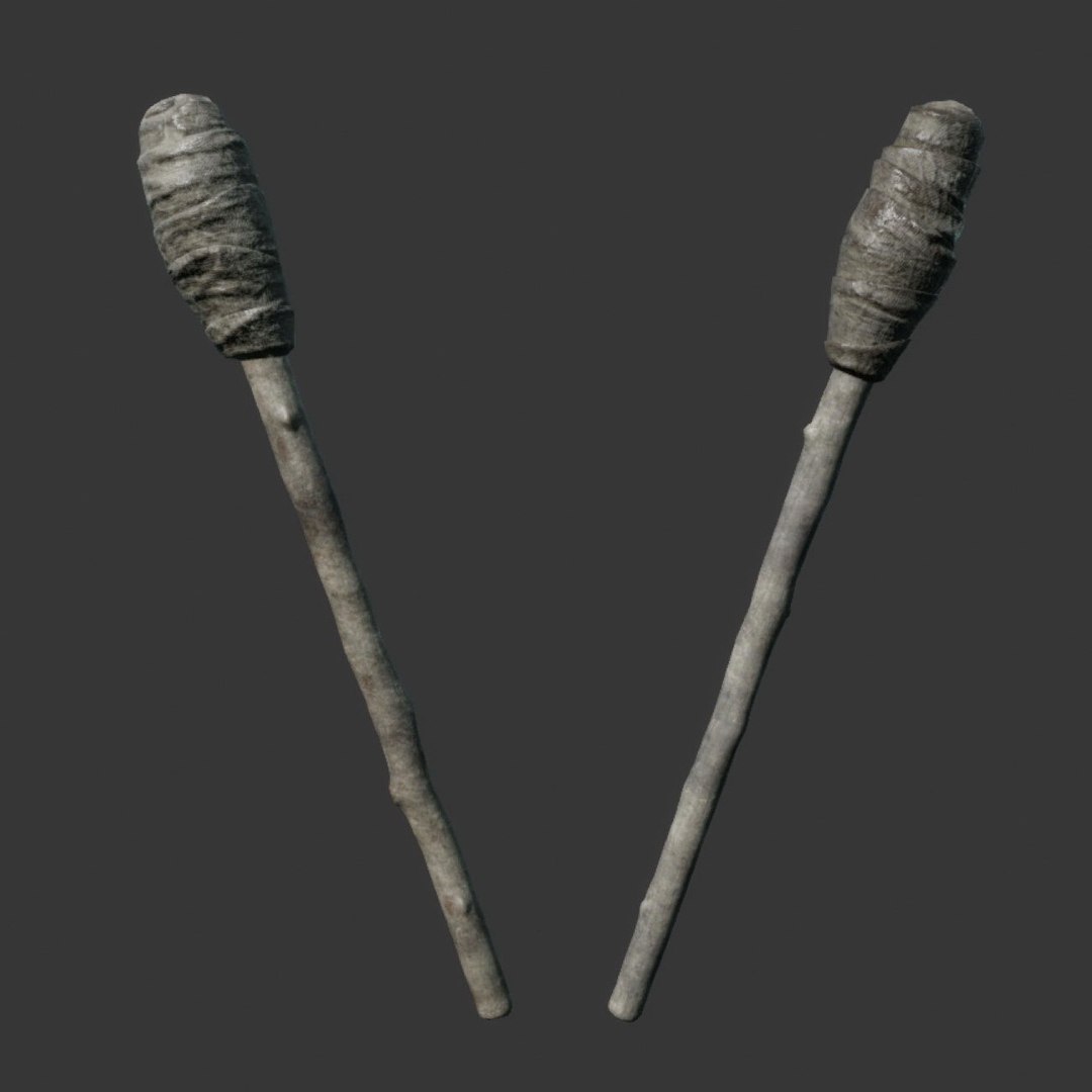 Hand torches 3D - TurboSquid 1662528