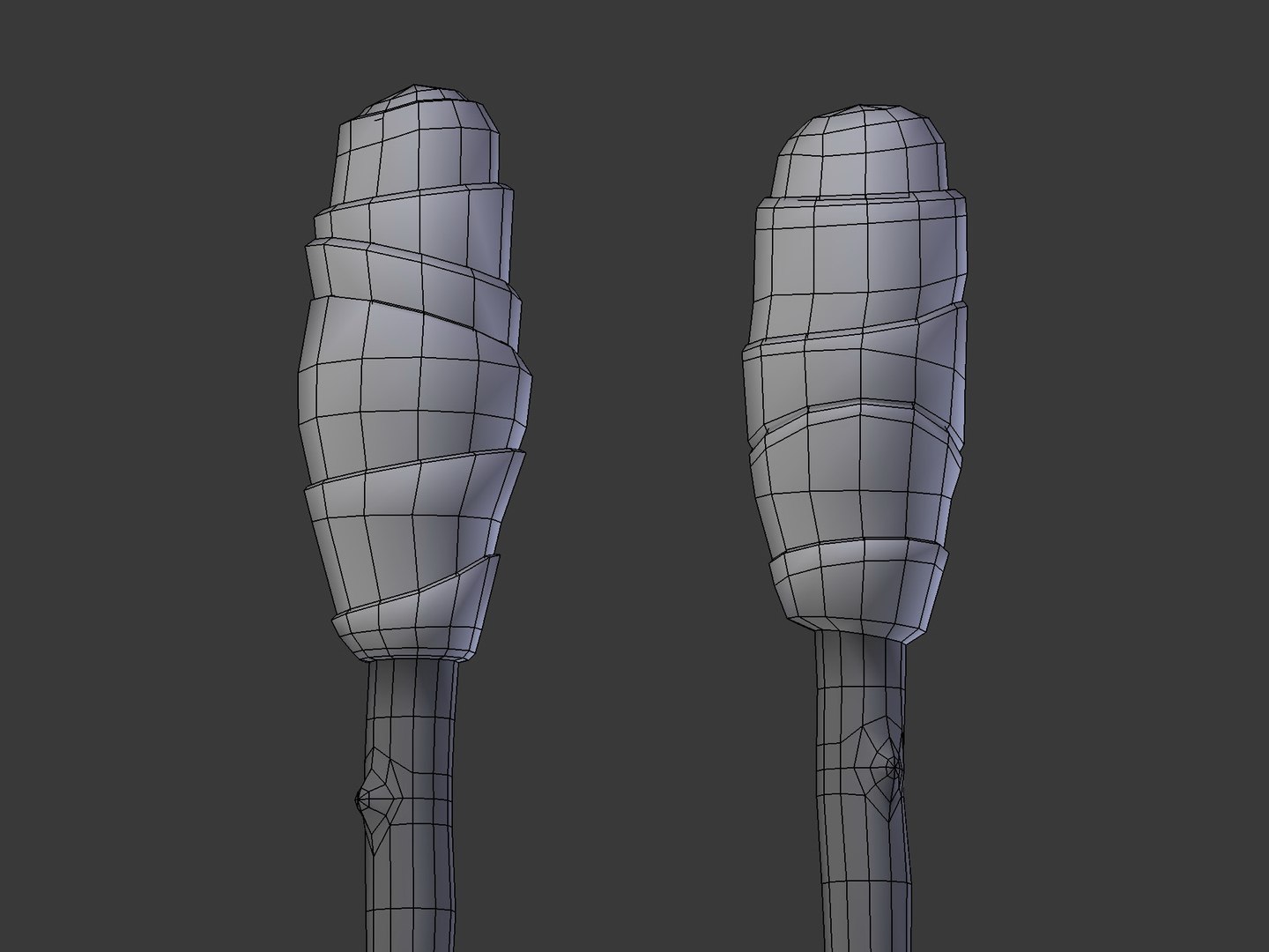 Hand torches 3D - TurboSquid 1662528