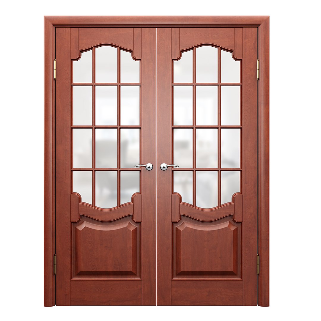 Double Door Classic 3D Model - TurboSquid 1230828