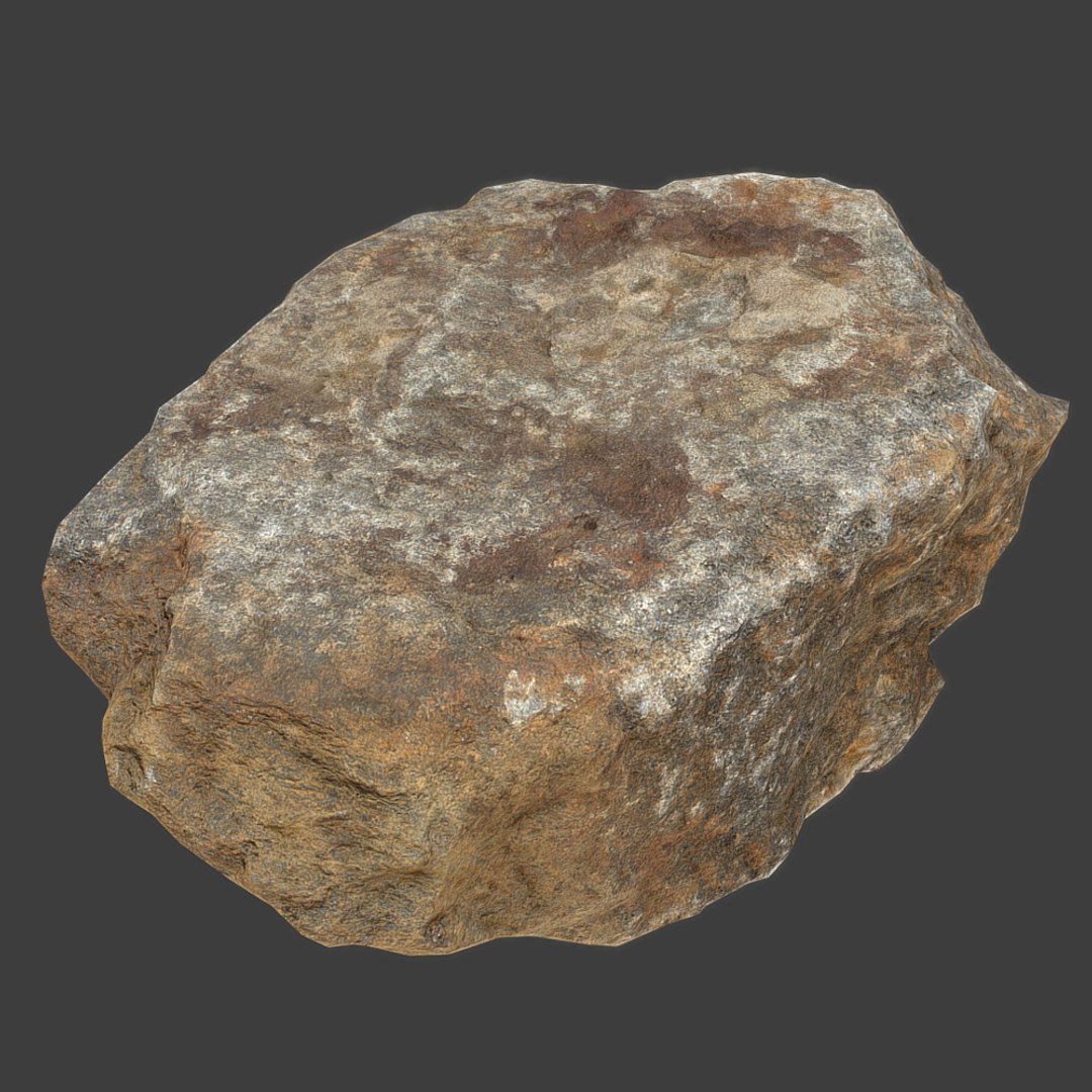 3d stone scan model