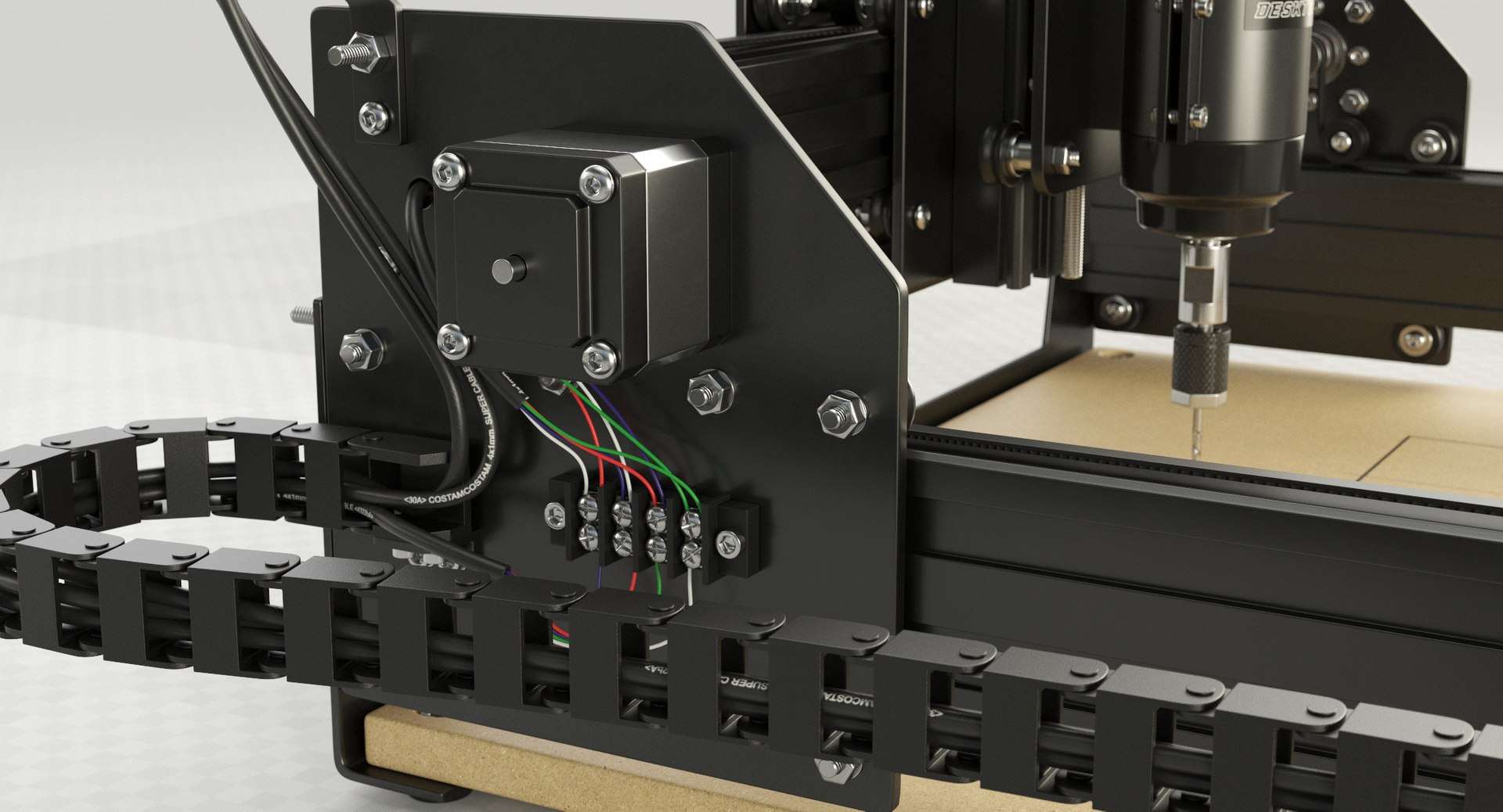 3D Desktop Cnc Machine - TurboSquid 1433275