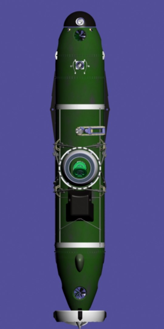 Deep Rescue Submarines Dsrvs 3d Model