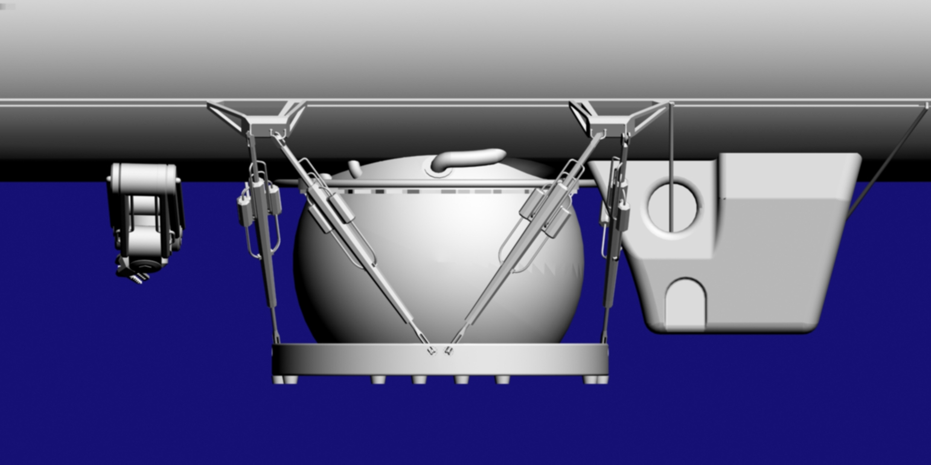 deep rescue submarines dsrvs 3d model