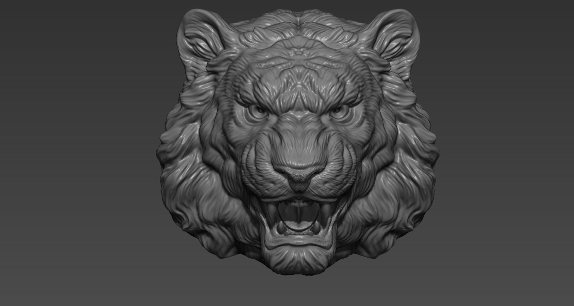 3D Tiger Pendant - TurboSquid 1809702