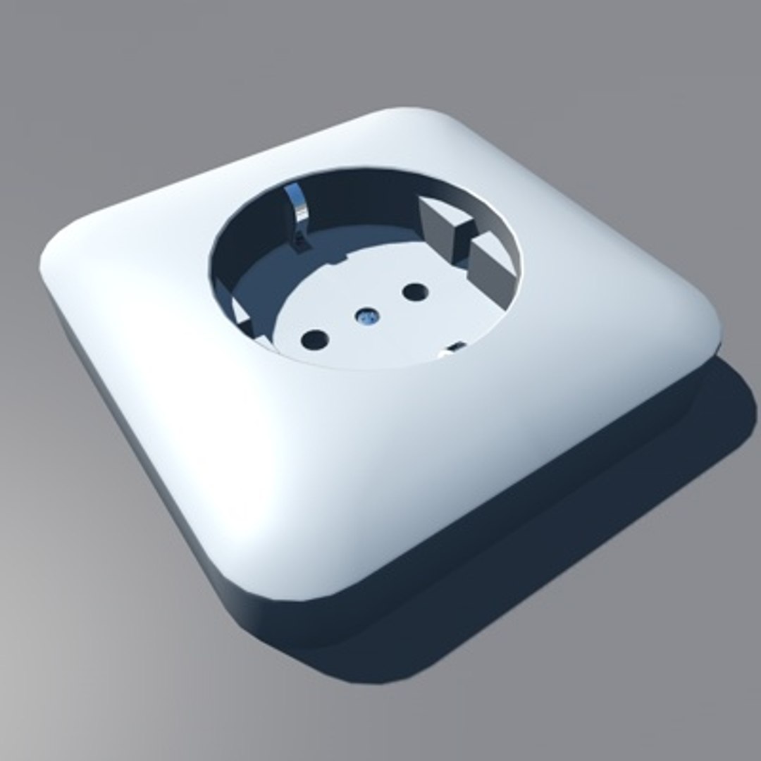 Power Socket 3d 3ds