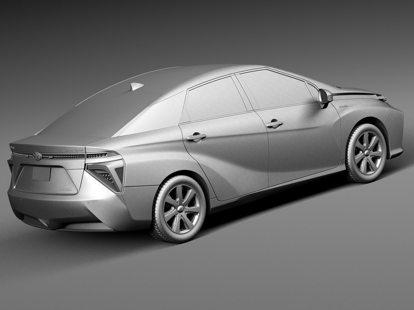 3d 2016 toyota mirai