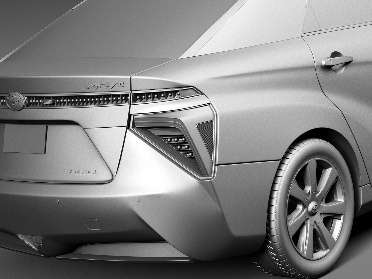 3d 2016 toyota mirai