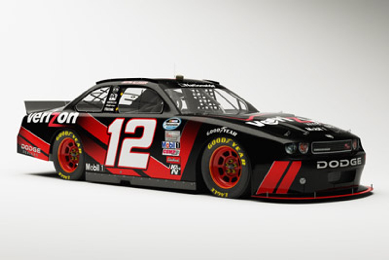 3d nascar dodge challenger 2010