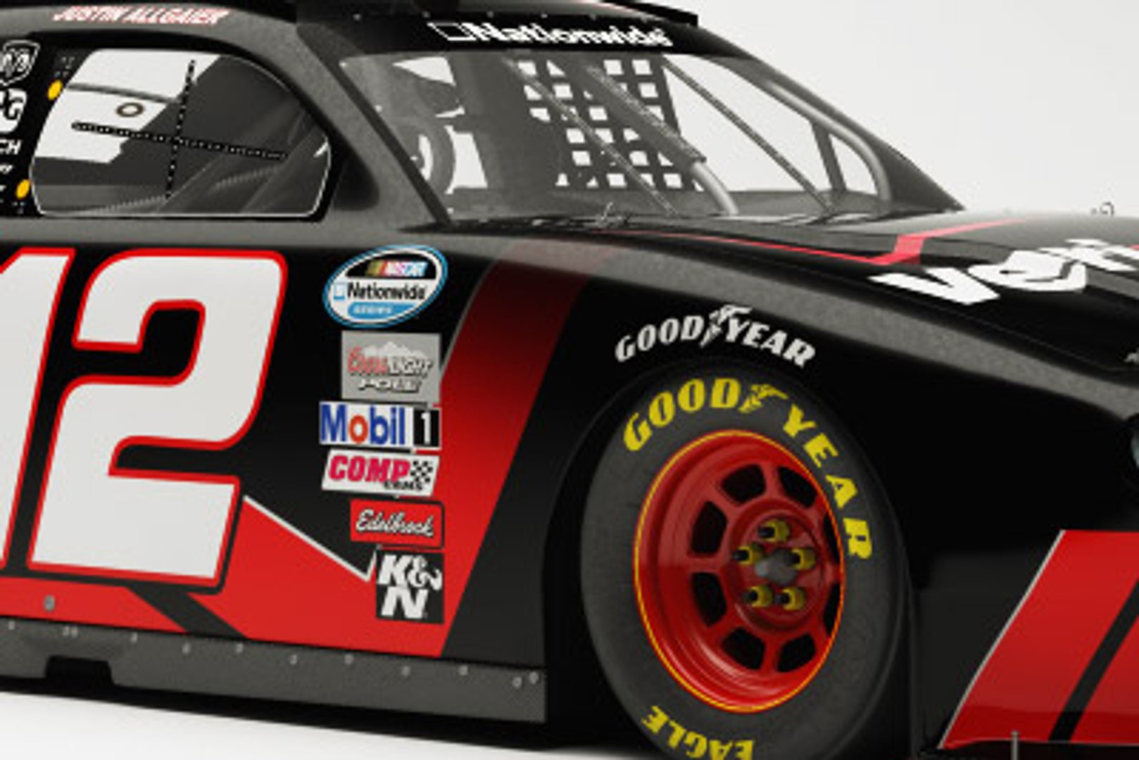 3d nascar dodge challenger 2010