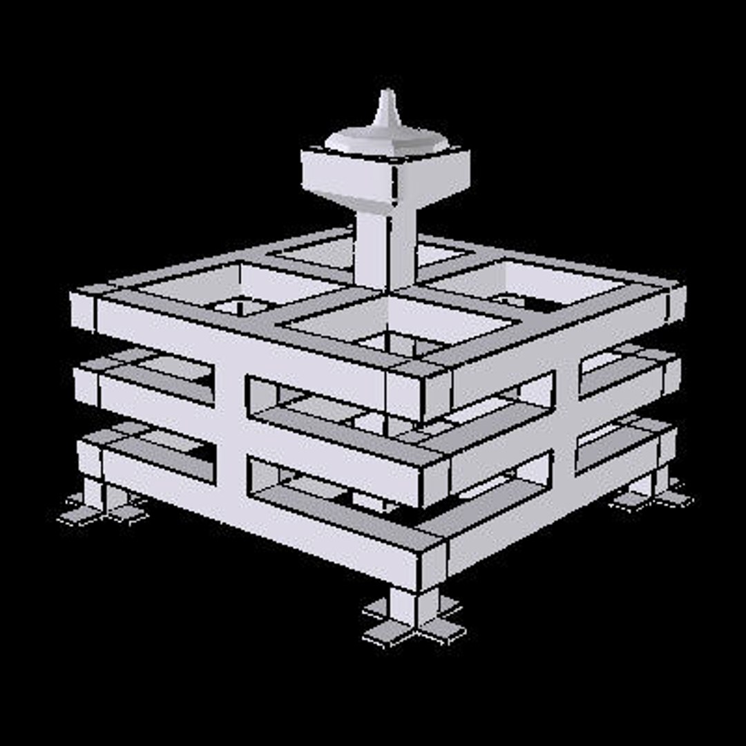 3d space station construction
