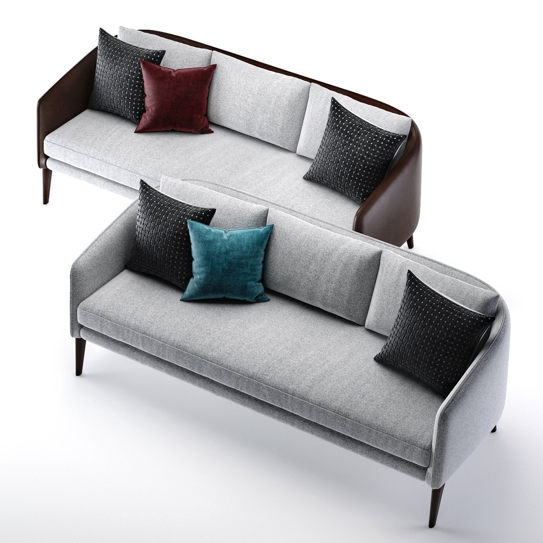 Rhys sofa 3D model - TurboSquid 1462422