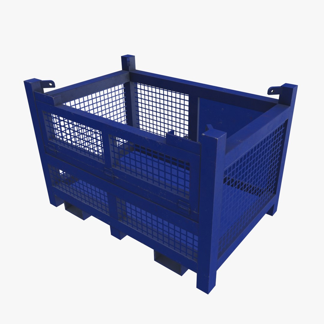 3D Offshore Basket Container Model - TurboSquid 2198917