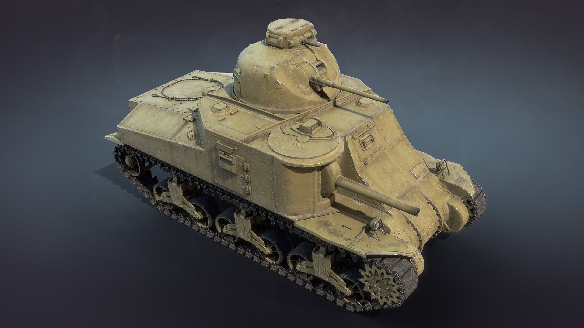 3D M3 Lee US Medium Tank Model - TurboSquid 1745505