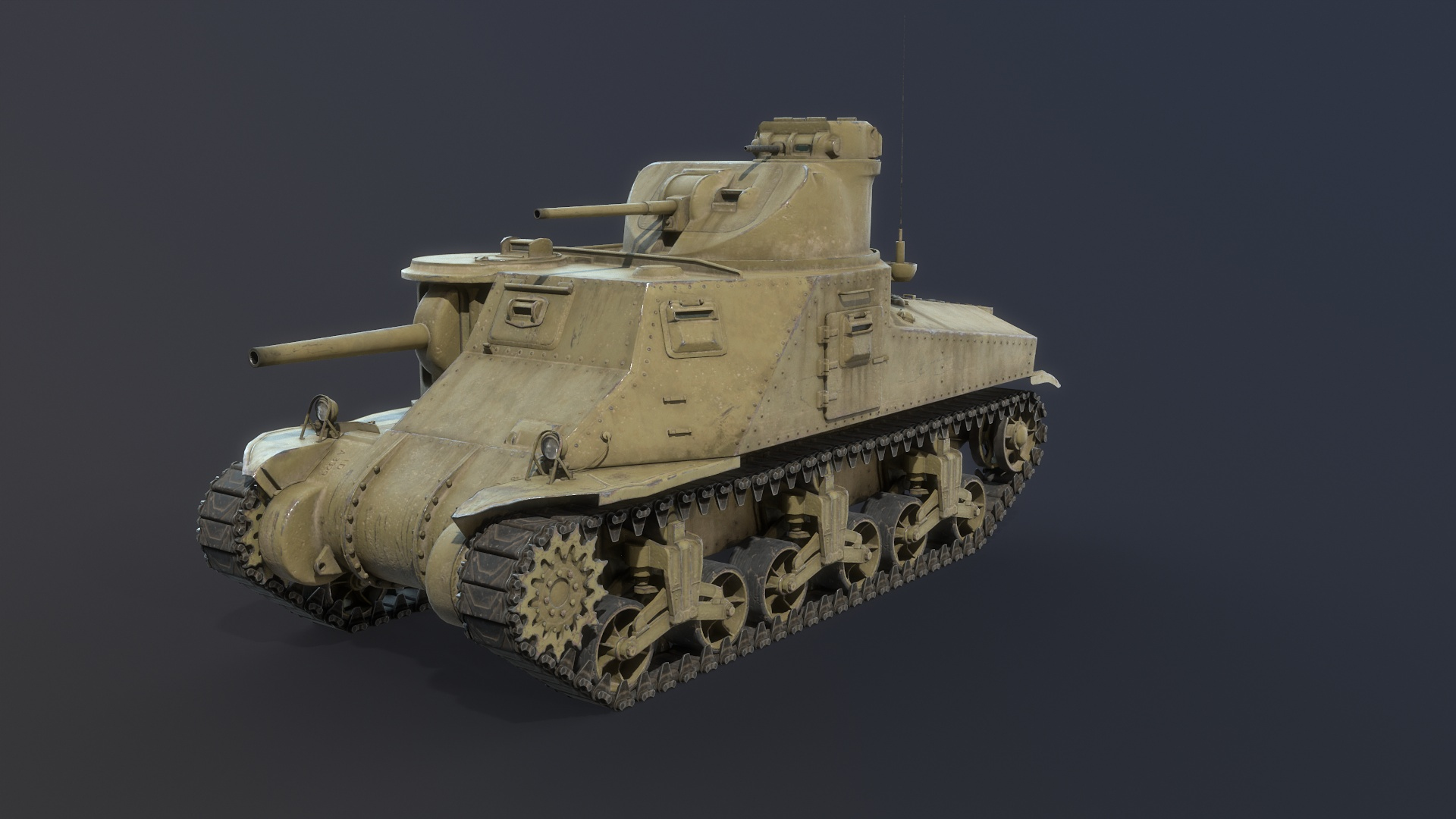 3D M3 Lee US Medium Tank Model - TurboSquid 1745505