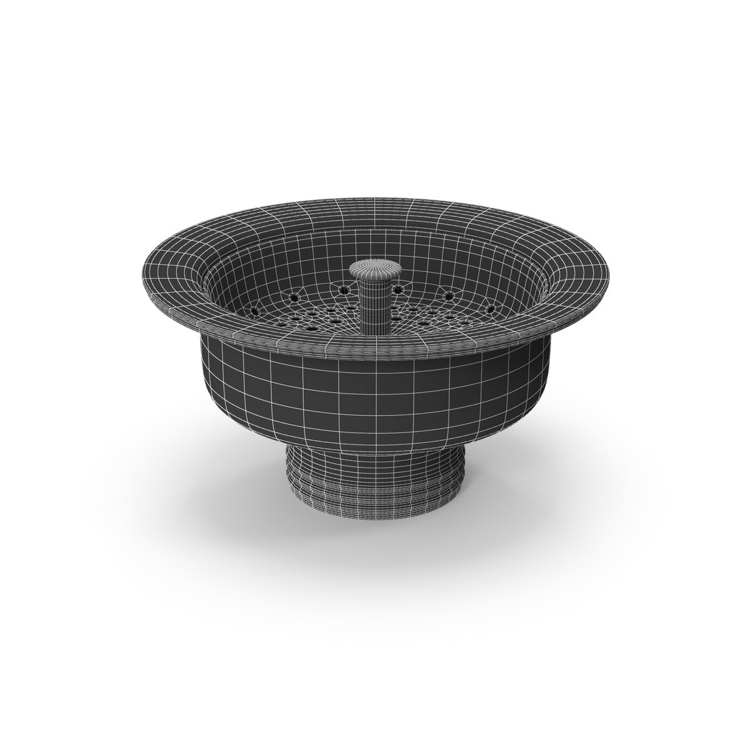 3D Model Sink Strainer - TurboSquid 2196819