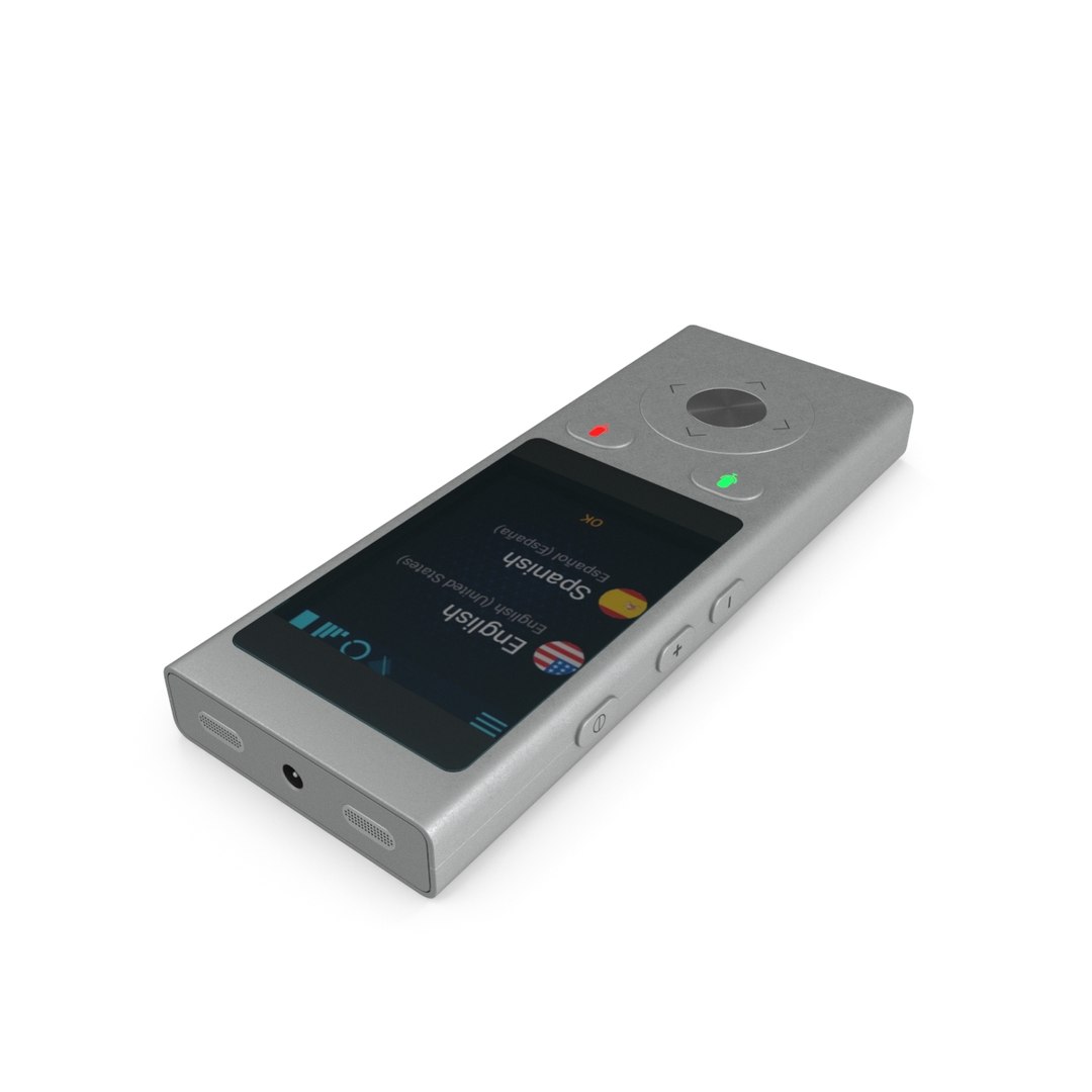 3D Model Portable Voice Translator PBR - TurboSquid 1835410