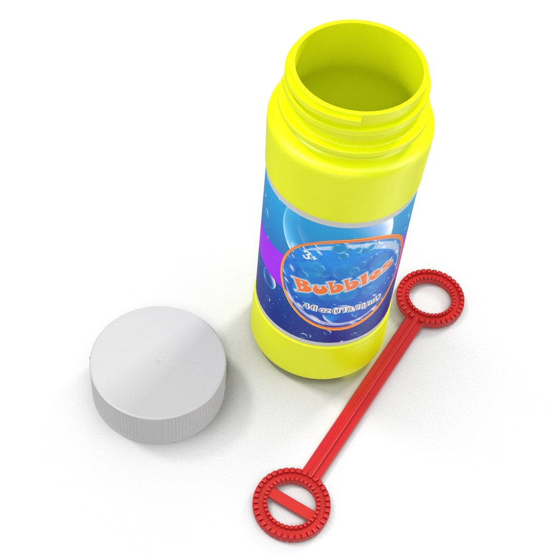 3d Bubbles Bottle Wand Generic