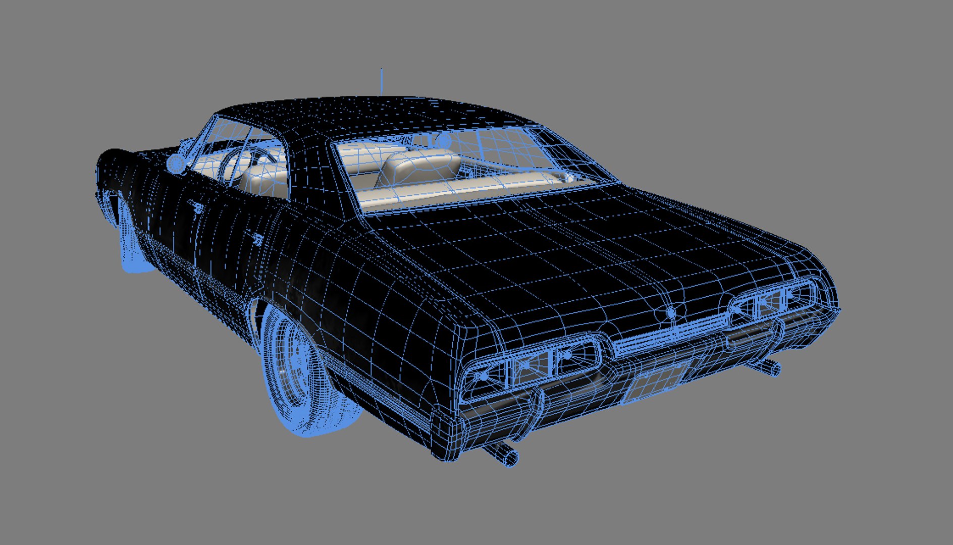 Chevrolet Impala 1967 3d Model